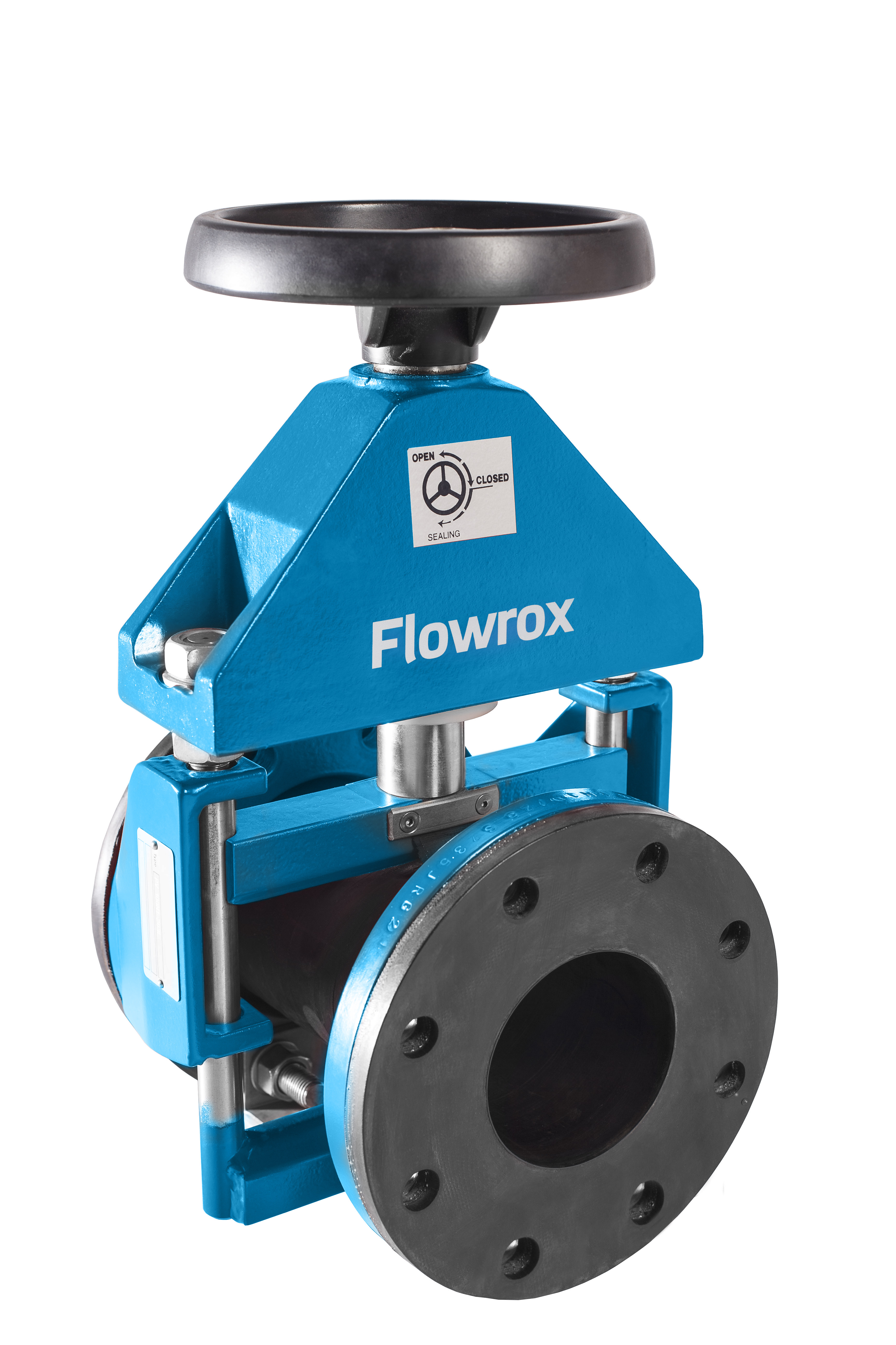 Flowrox klemventiler type PV